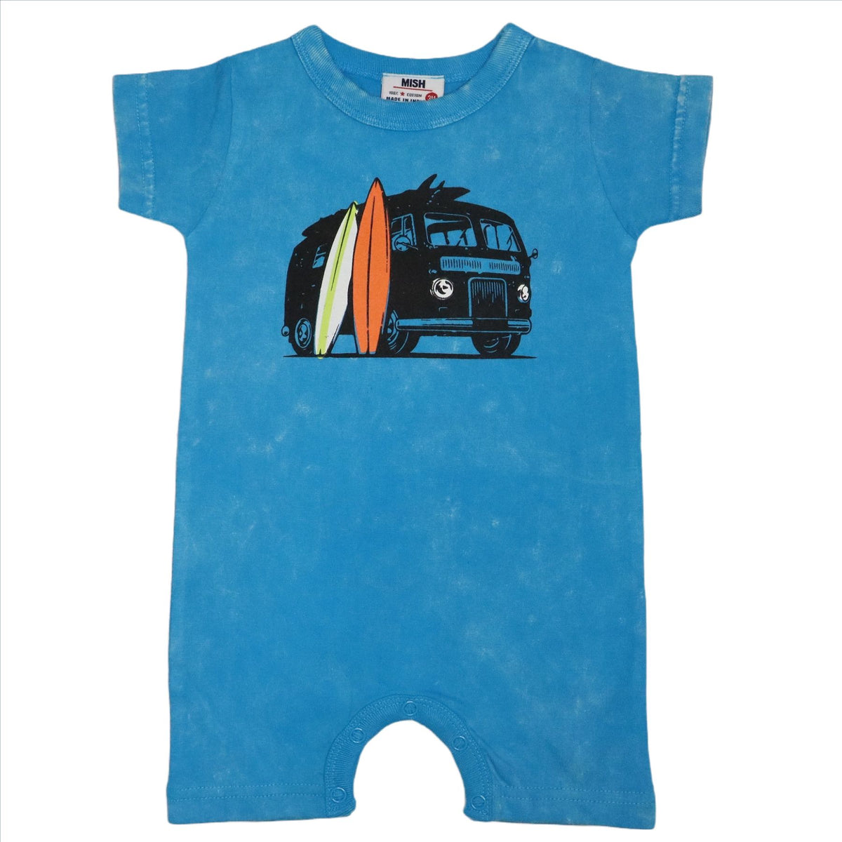 Baby Enzyme Romper - Surf Van — Baby Steps and Mish Kids